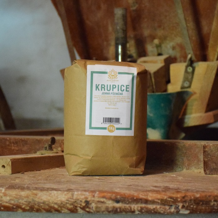 Krupice jemná (krupička) 1kg :: Mlýn Bohutín
